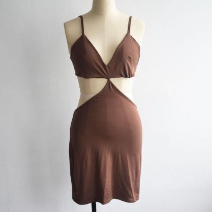 2017 Condole Belt Strapless Sexy Midriff Bodycon Dress on Luulla