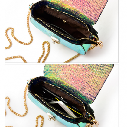 Gradient Color Mini Crossbody Bag on Luulla