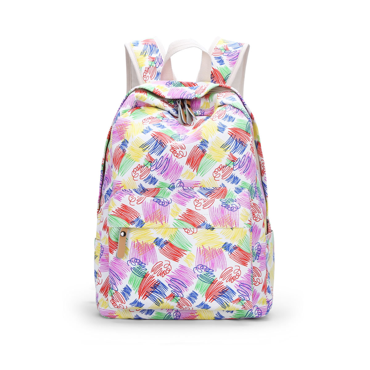 Korea Style Colorful Printing Backpack on Luulla