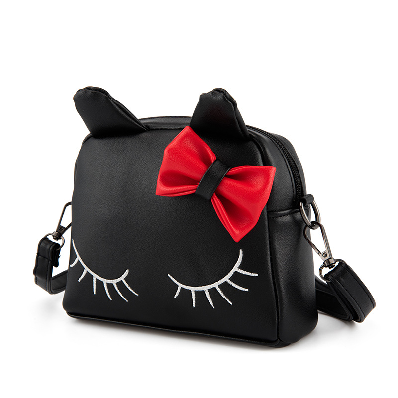 Pu Cat Shaped Zippered Girl's Shoulder Bag on Luulla