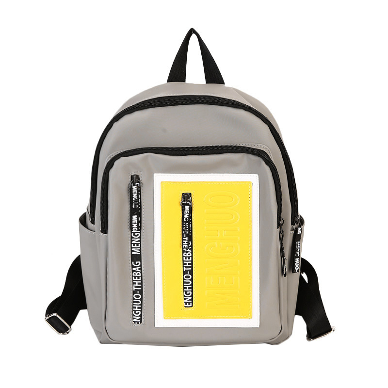 Casual Color Block Unisex Nylon Backpack on Luulla