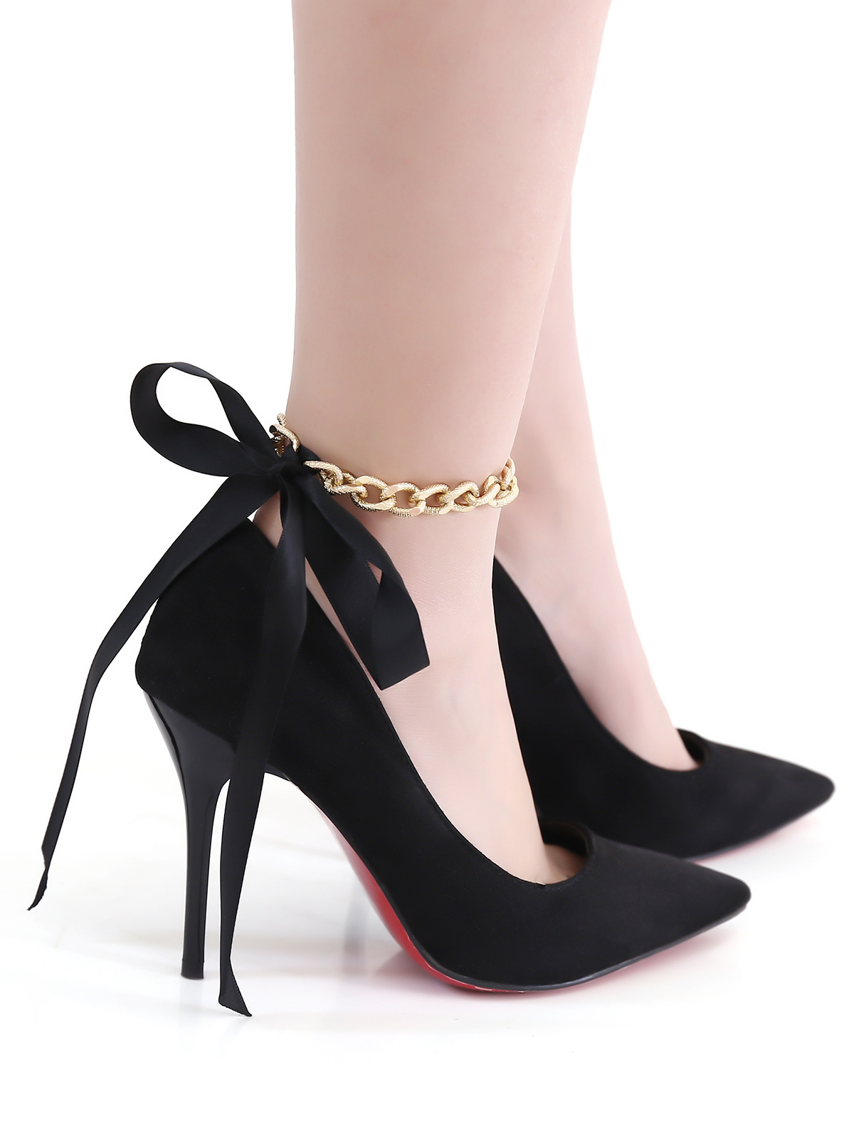 Fashionable Joker Colourful Ribbons Anklets on Luulla