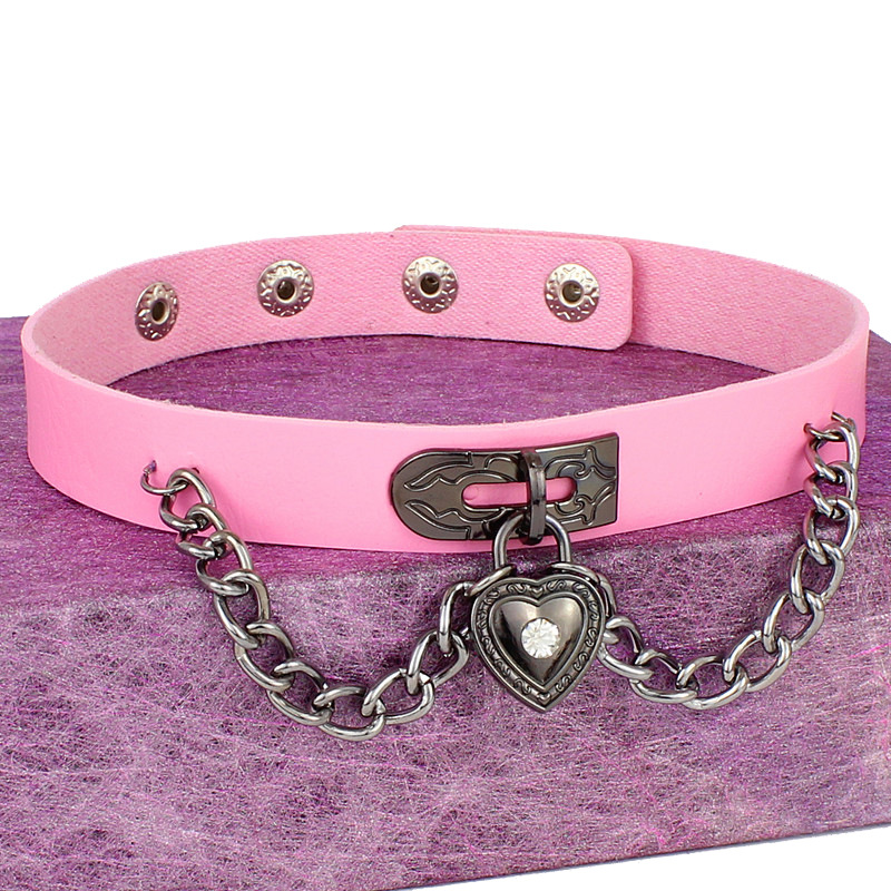 human collar pink