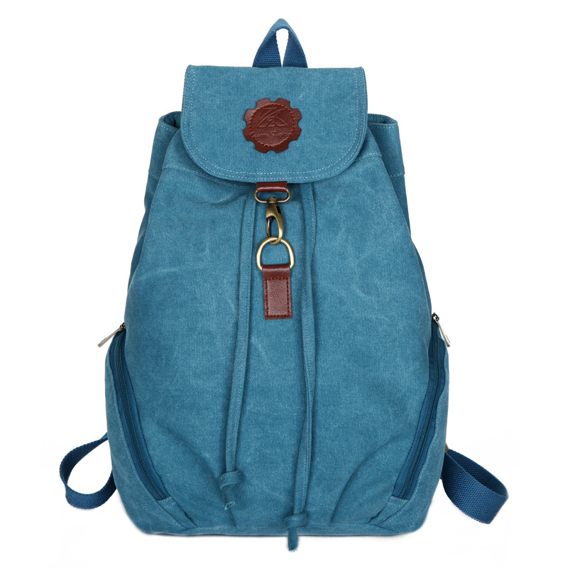 Fashion Retro Bucket Bag School Backpack on Luulla