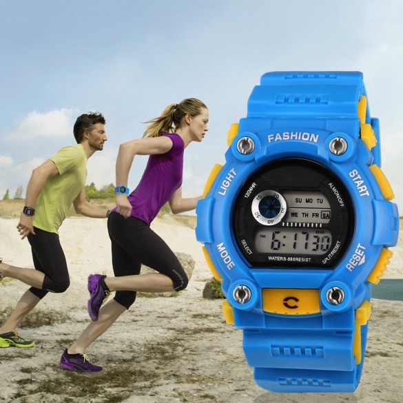 Multifunctional Waterproof Led Cold Light Alarm Calendar Digital Sports ...