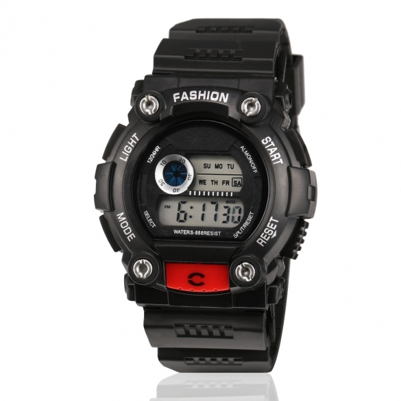 Multifunctional Waterproof Led Cold Light Alarm Calendar Digital Sports ...