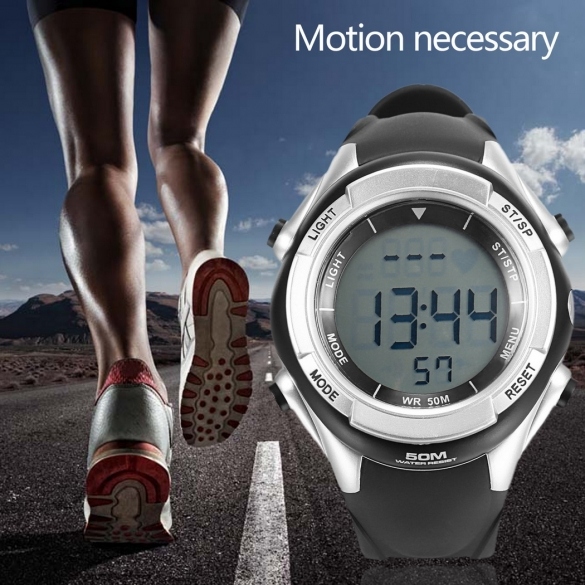 Unisex Waterproof Heart Rate Monitor Wireless Chest Strap And Round ...