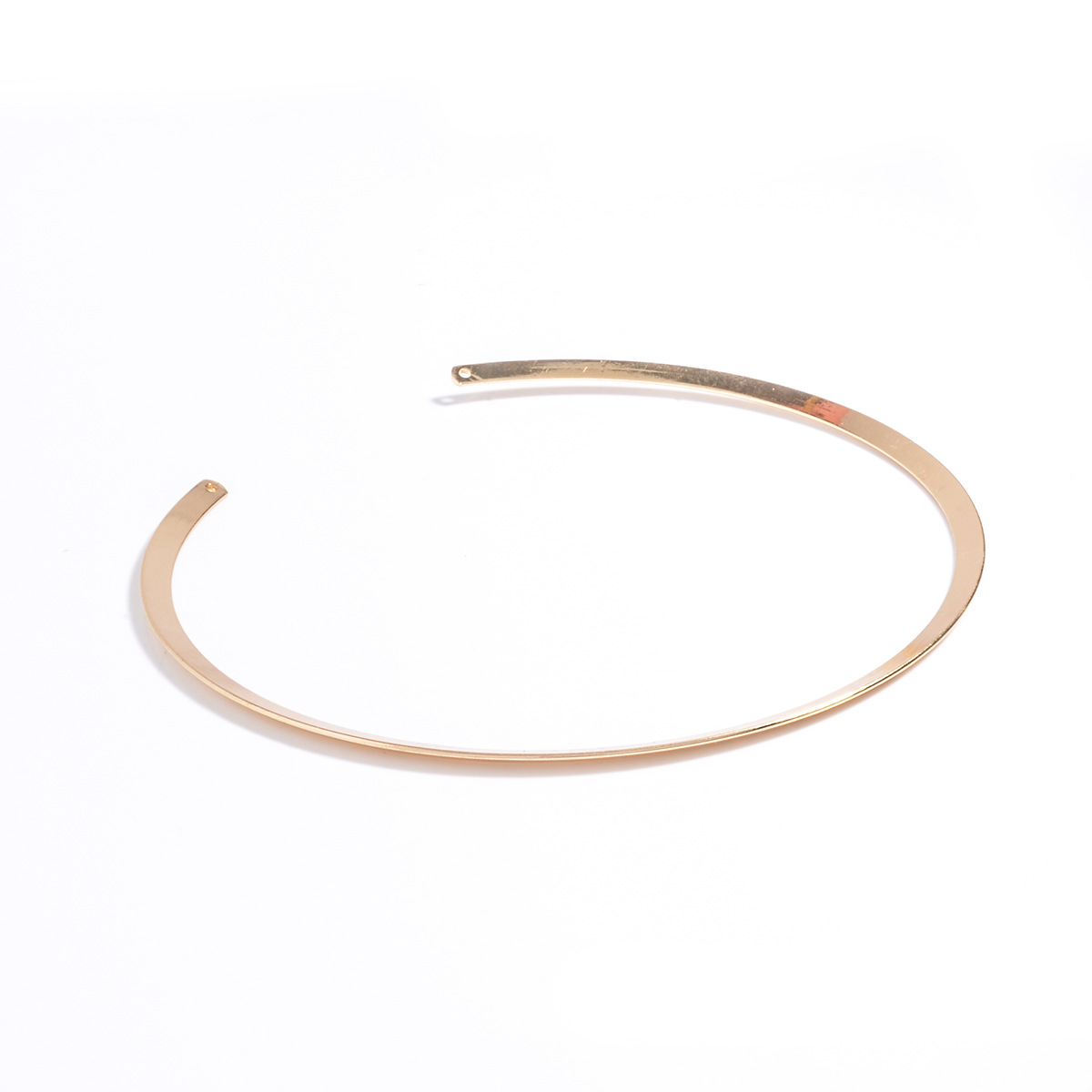 Mirror Open Circle Collar Necklace on Luulla