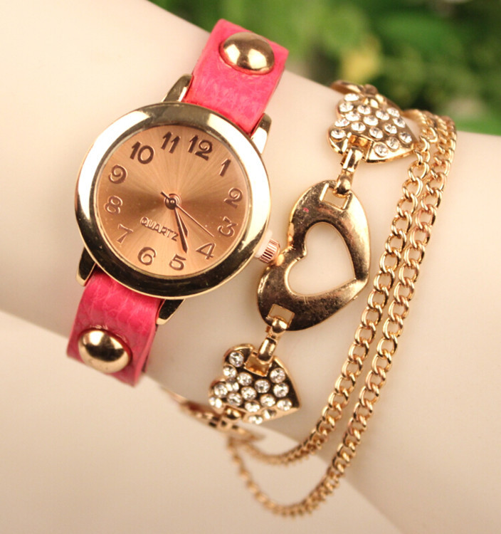 Heart Tassel Crystal Watch on Luulla