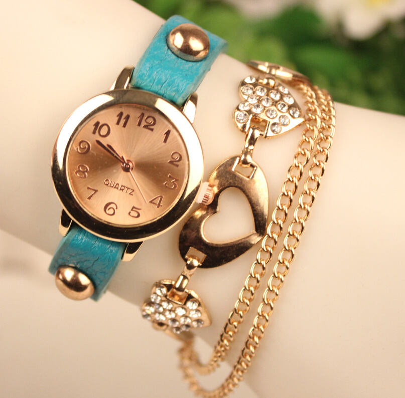 Heart Tassel Crystal Watch on Luulla
