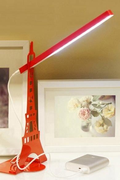 Fashion Modern Adjustable 3W Natural LED Eye-protection Table Lamp Work ...