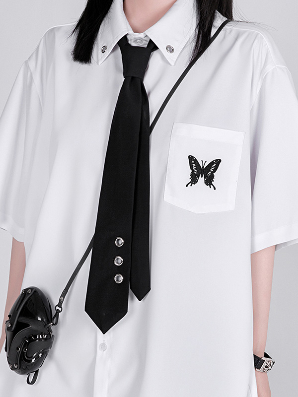 Casual Punk Black Tie Accessories on Luulla