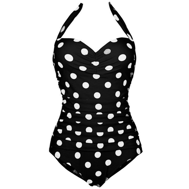 Polka Dot One Piece Bikini On Luulla