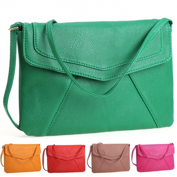 Women Lady Envelope Clutch Shoulder Evening Handbag Tote Bag Purse 5 ...
