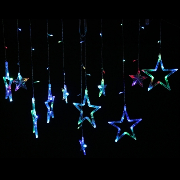 Homdox Waterproof Home Outdoor Christmas Holiday Led Hanging Star ...