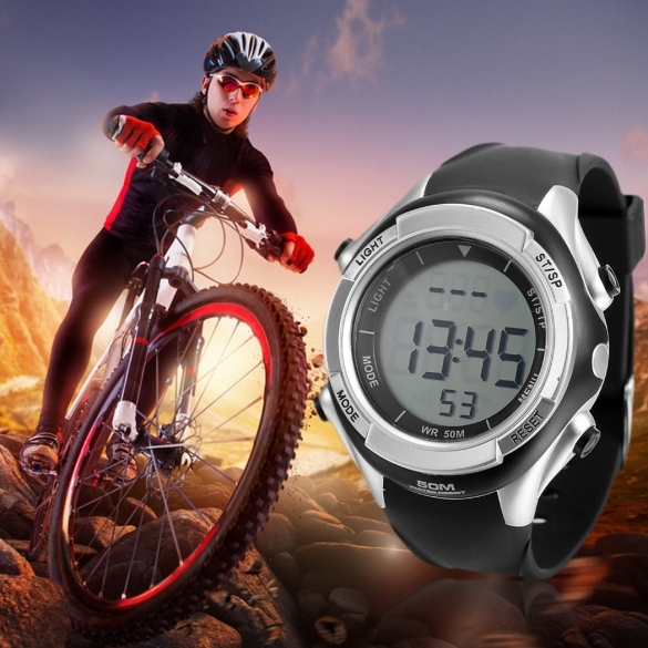 Unisex Waterproof Heart Rate Monitor Wireless Chest Strap And Round ...