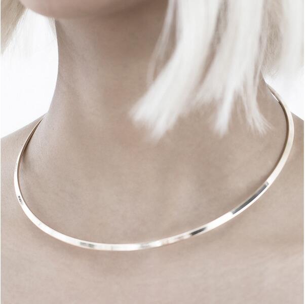 Mirror Open Circle Collar Necklace on Luulla