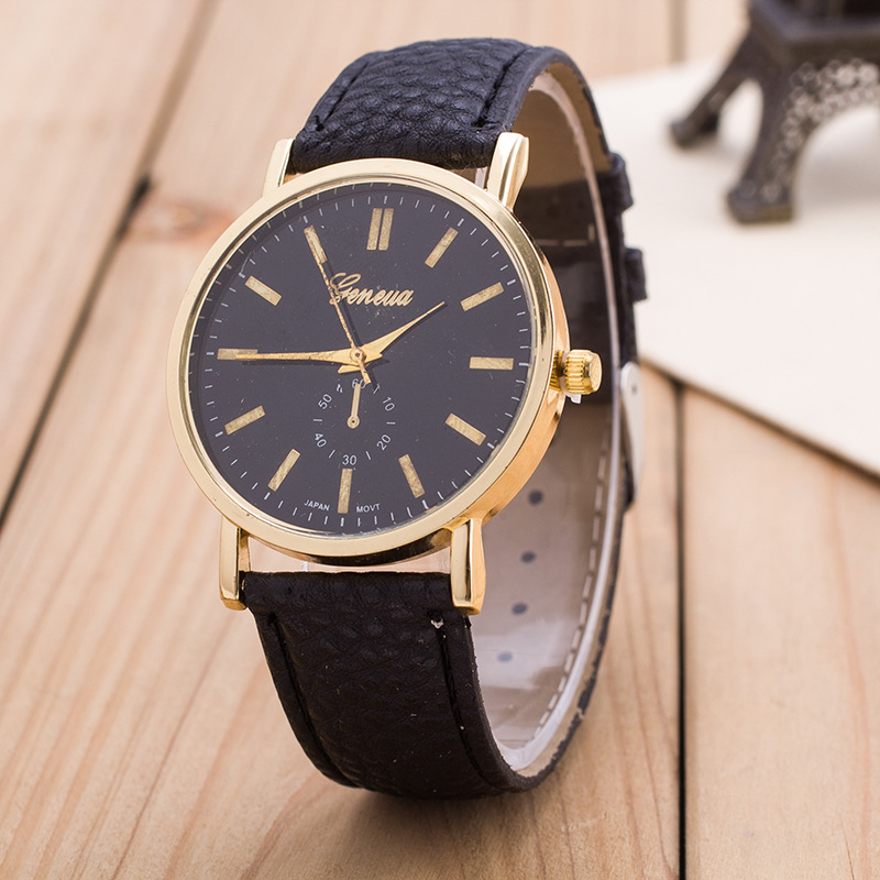 Simple Fashion Pu Strap Watch on Luulla